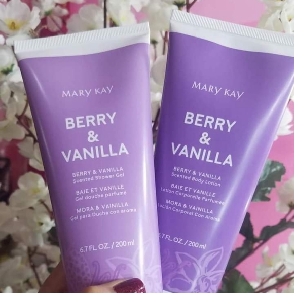 Mary Kay | Bath & Body | Mary Kay Berry Vanilla Body Wash And Lotion ...